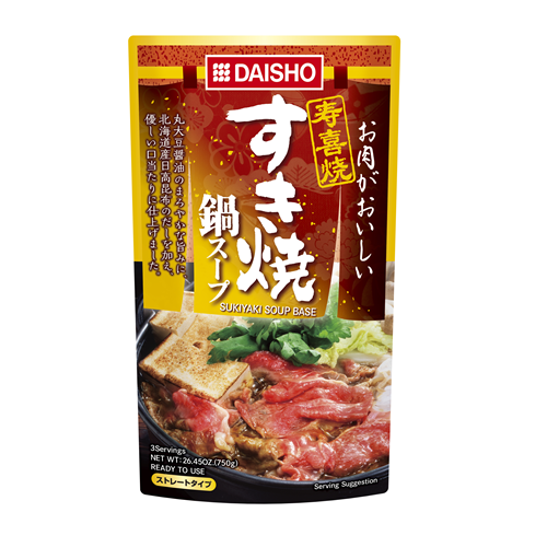 Sukiyaki hot pot soup base | DAISHO OVERSEAS